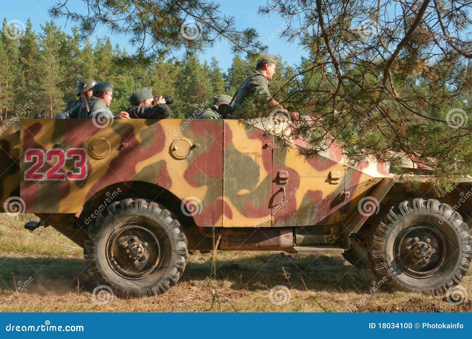 Fight Imitation between German Army and Red Army Editorial Image ...