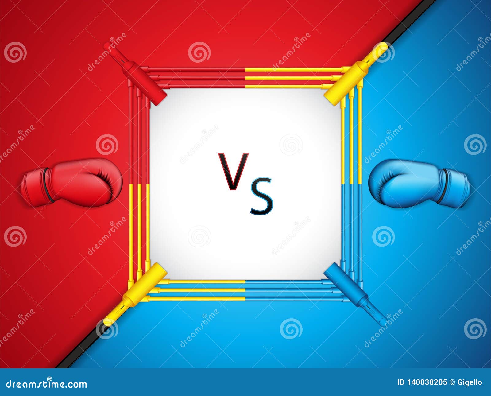 Fight Night Vector Horizontal Banner With Text And Strong Fist. Mma ...