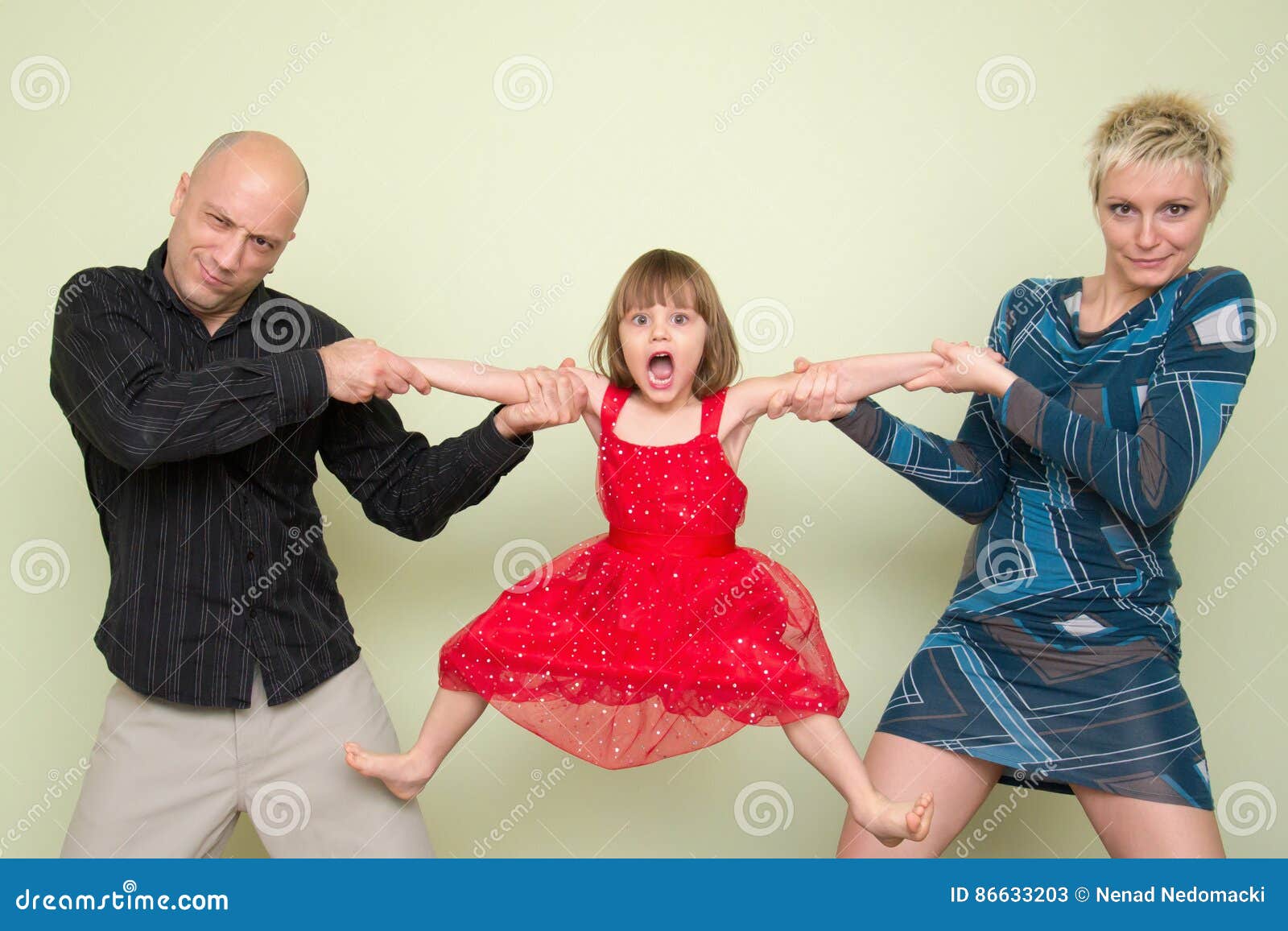 Fight over child stock image. Image of mother, father - 86633203