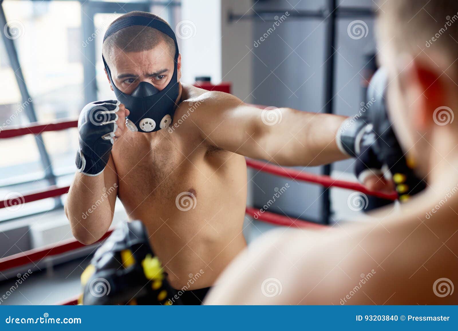 Fight with rival stock photo. Image of athlete, sportive - 93203840