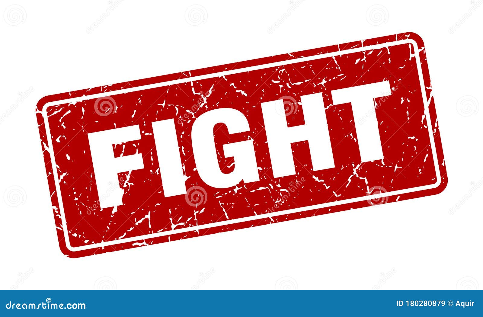 Fight Sign. Fight Grunge Stamp Stock Vector - Illustration of fight ...