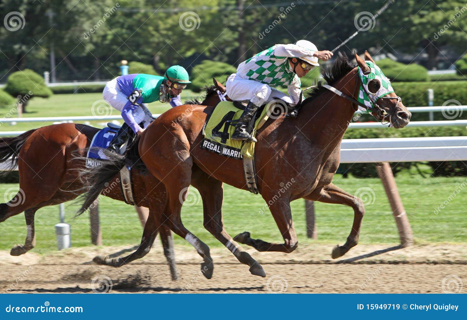 Fight to the Finish editorial stock image. Image of thoroughbred - 15949719