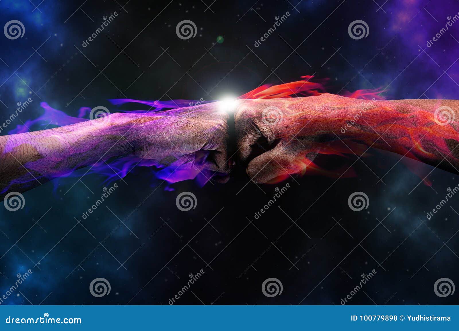 Two Fists Hitting Each Other Stock Photos - Free & Royalty-Free Stock ...
