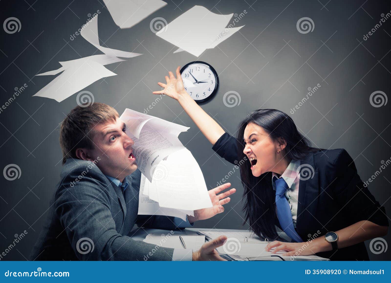 Fight stock photo. Image of boardroom, cravat, confrontation - 35908920