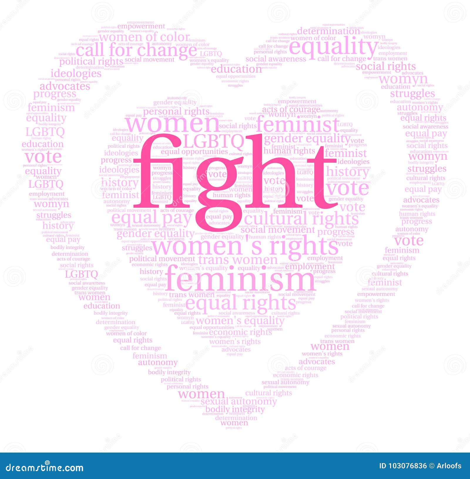 Fight Word Cloud stock vector. Illustration of history - 103076836