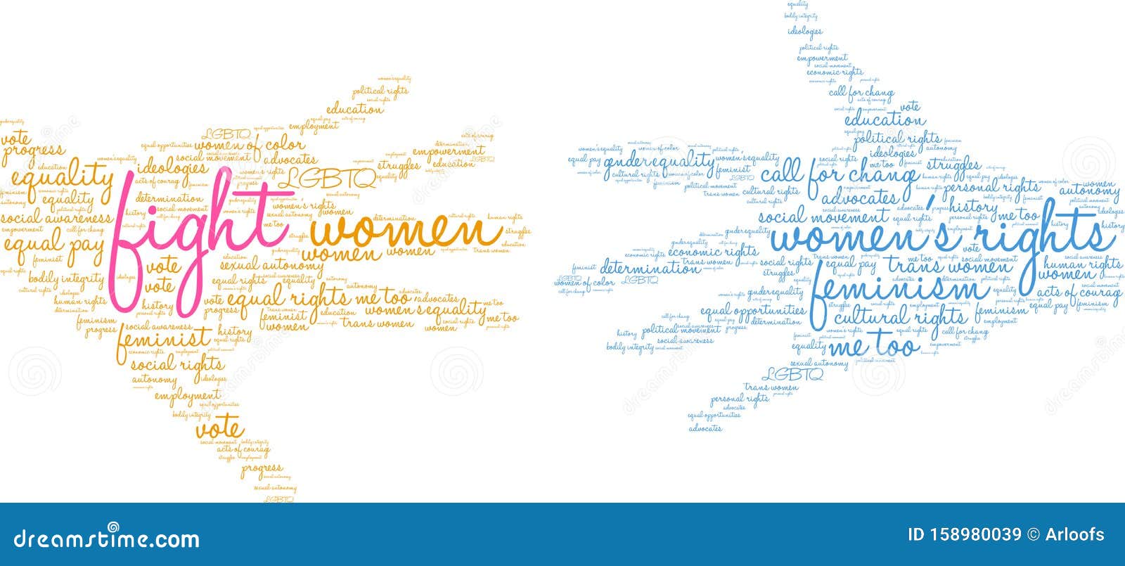 Fight Word Cloud stock vector. Illustration of acts - 158980039