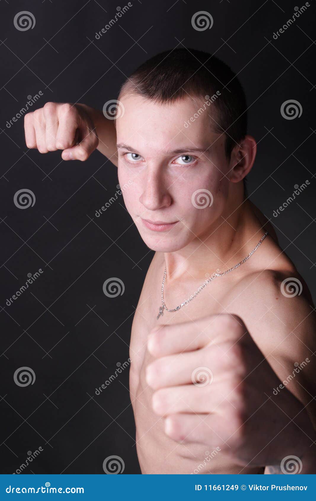 Fighter stock image. Image of muscular, martial, human - 11661249