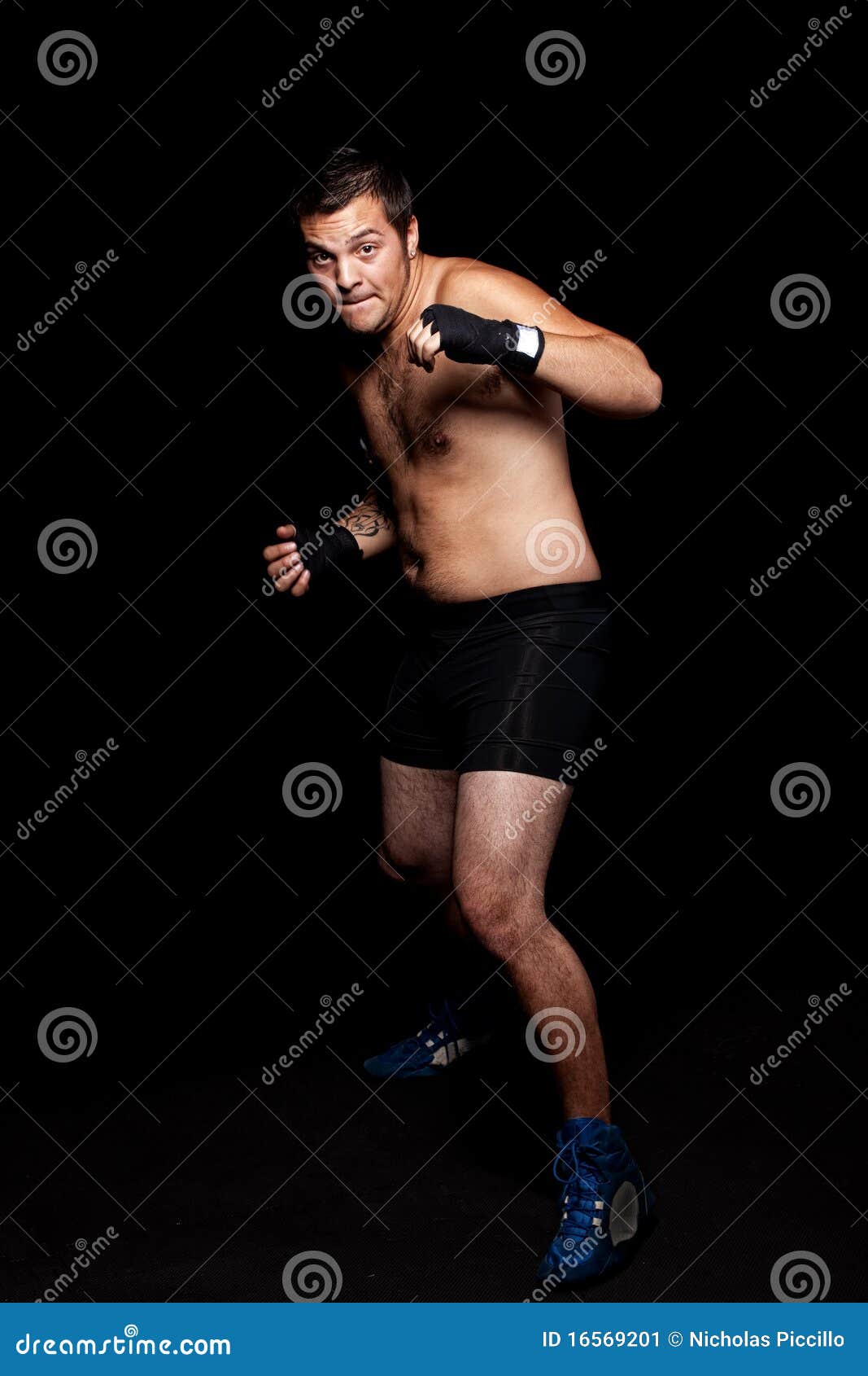 Fighter stock image. Image of boxing, athletic, person - 16569201