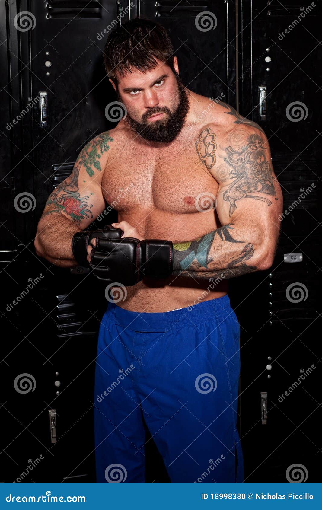 Fighter stock photo. Image of builder, boxing, male, muscular - 18998380