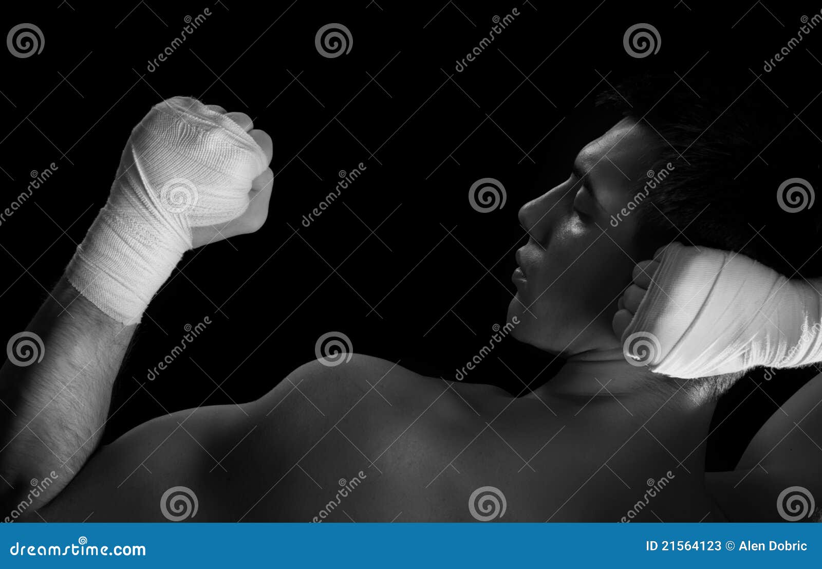 Fighter stock image. Image of athletic, strength, rough - 21564123