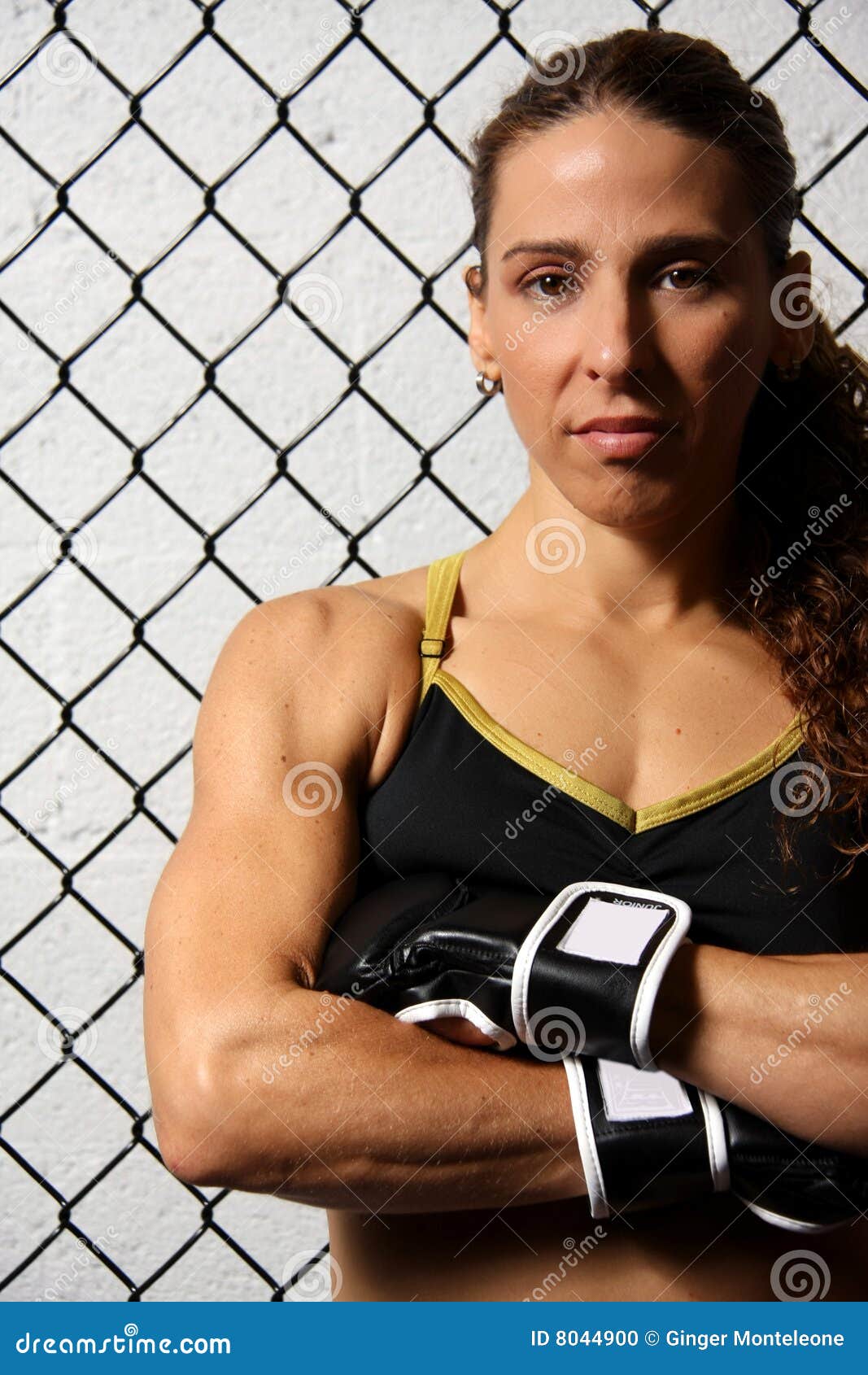 Fighter Girl stock photo. Image of young, thai, defense - 8044900