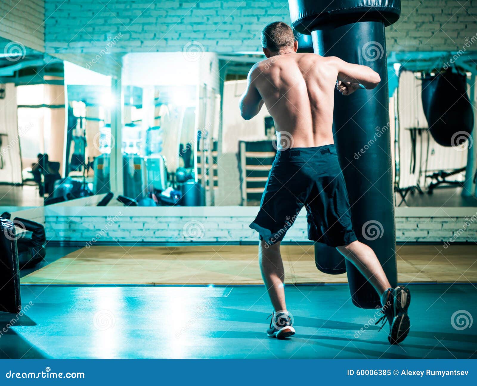 Fighter hit stock image. Image of serious, male, motion - 60006385