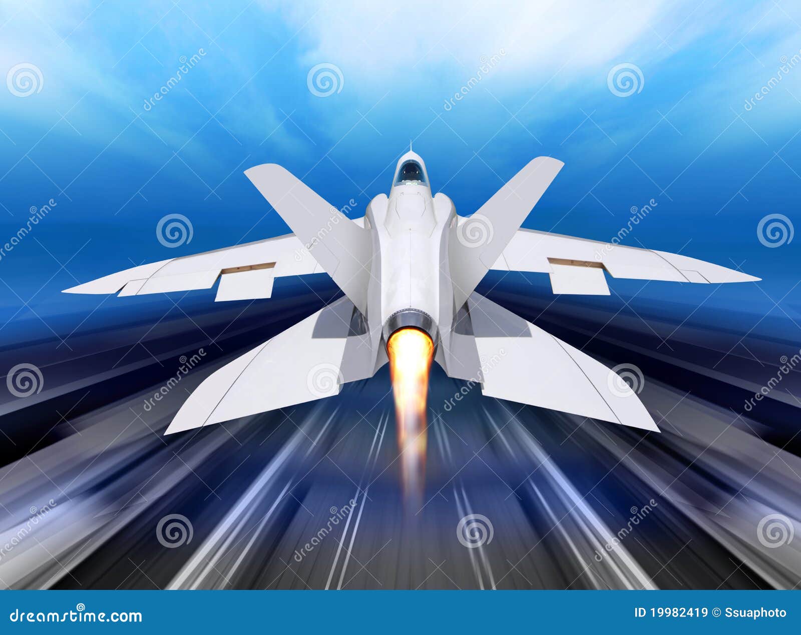 Fighter-interceptor Aircraft Stock Image | CartoonDealer.com #19982419
