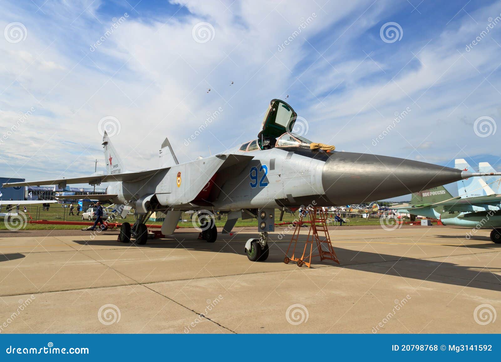 Fighter-interceptor Aircraft Stock Image | CartoonDealer.com #19982419