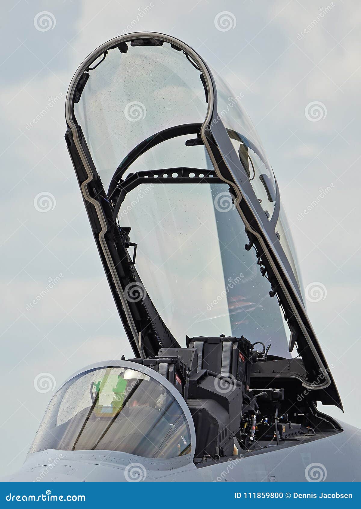 Fighter jet cockpit stock photo. Image of plane, battle - 111859800