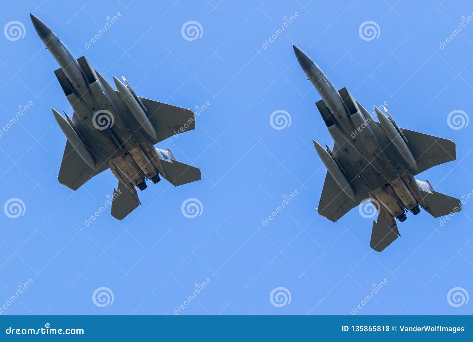 Fighter jet formation stock photo. Image of airplane - 135865818
