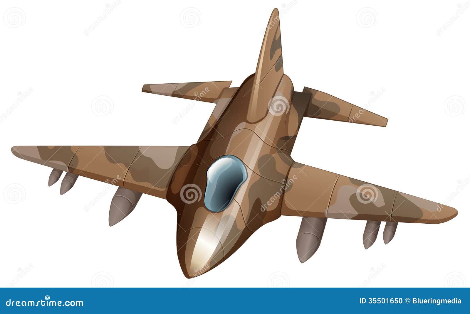 Fighter jet stock vector. Illustration of bombers, airtoair - 35501650