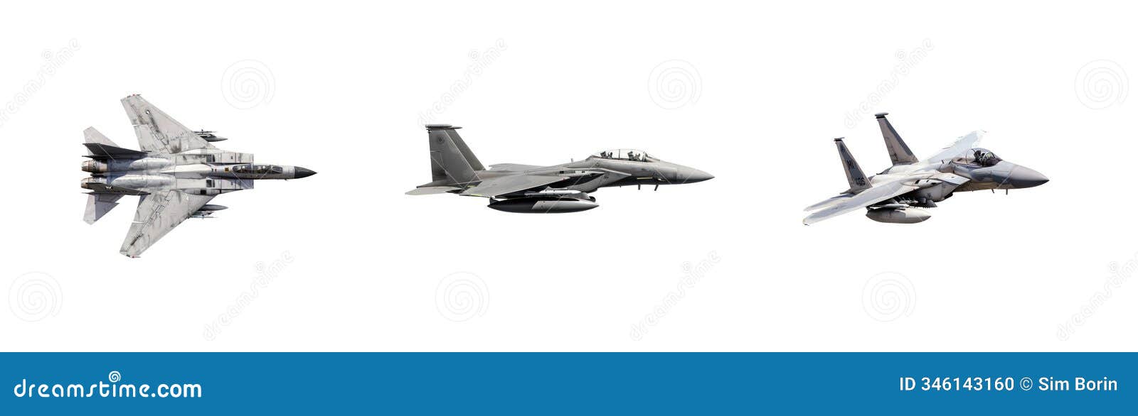Fighter Jet Side View Isolate Stock Illustration - Illustration of ...