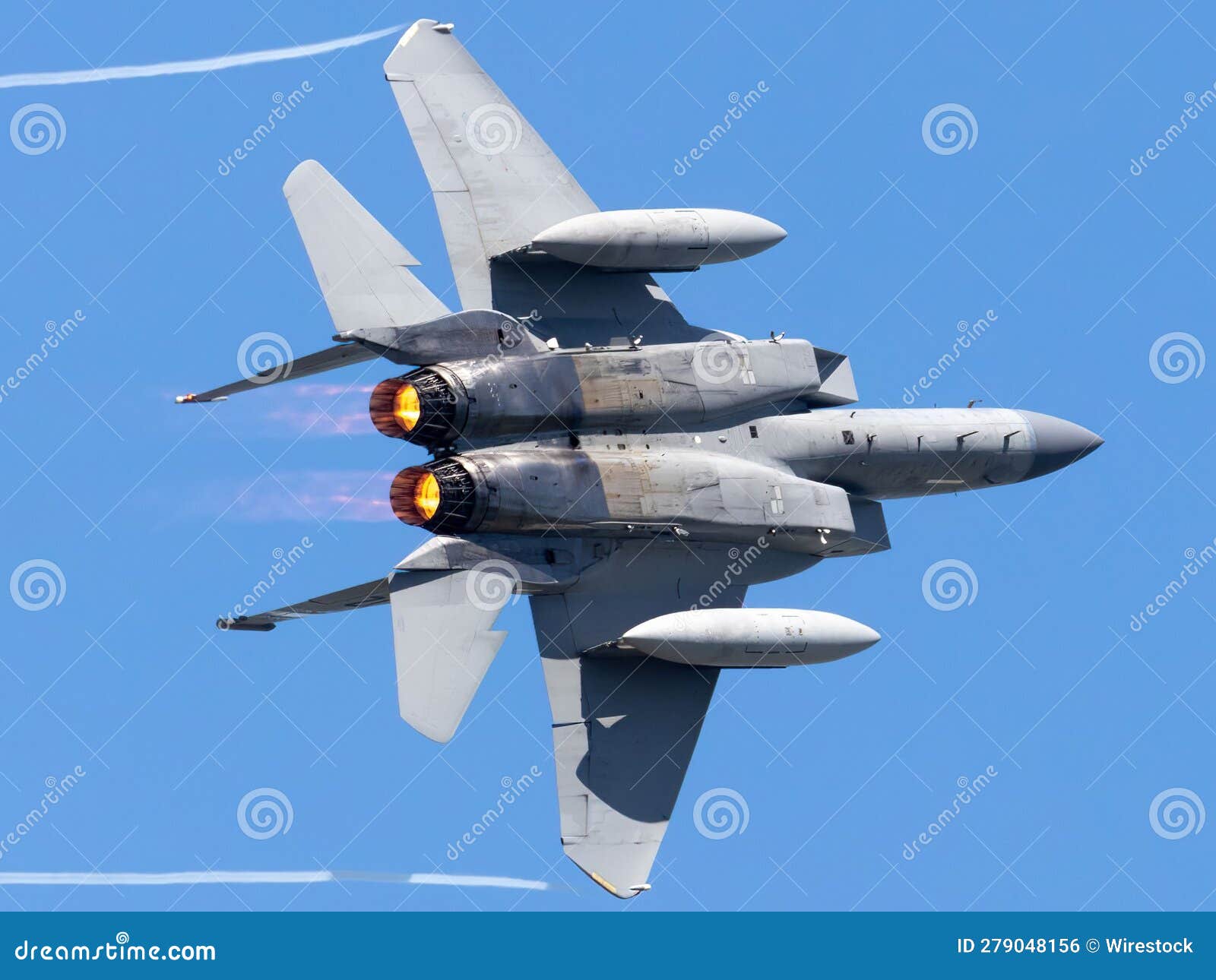 Fighter Jet Soaring through a Bright Blue Sky. Editorial Photo - Image ...