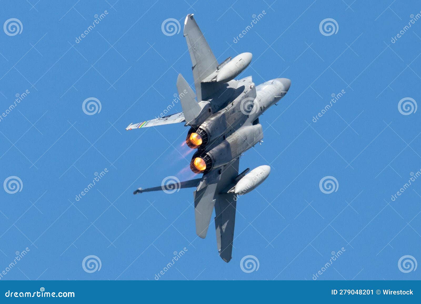 Fighter Jet Soaring through a Bright Blue Sky. Editorial Photo - Image ...