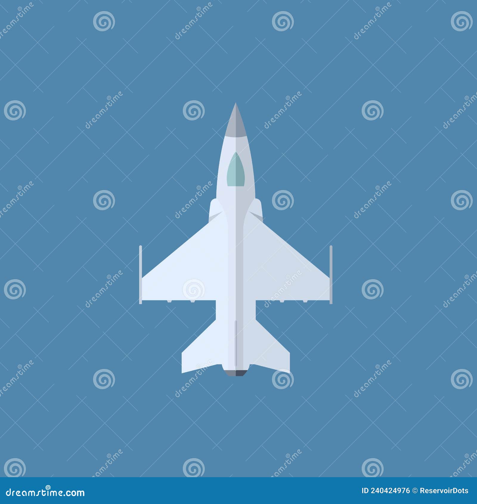 Fighter Jet Vector Icon stock vector. Illustration of fighter - 240424976