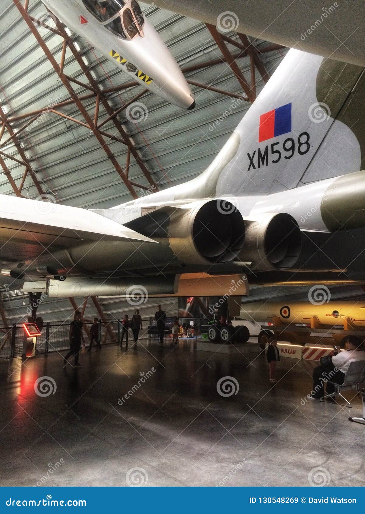 Fighter Jets in a Aviation Museum Editorial Stock Image - Image of ...