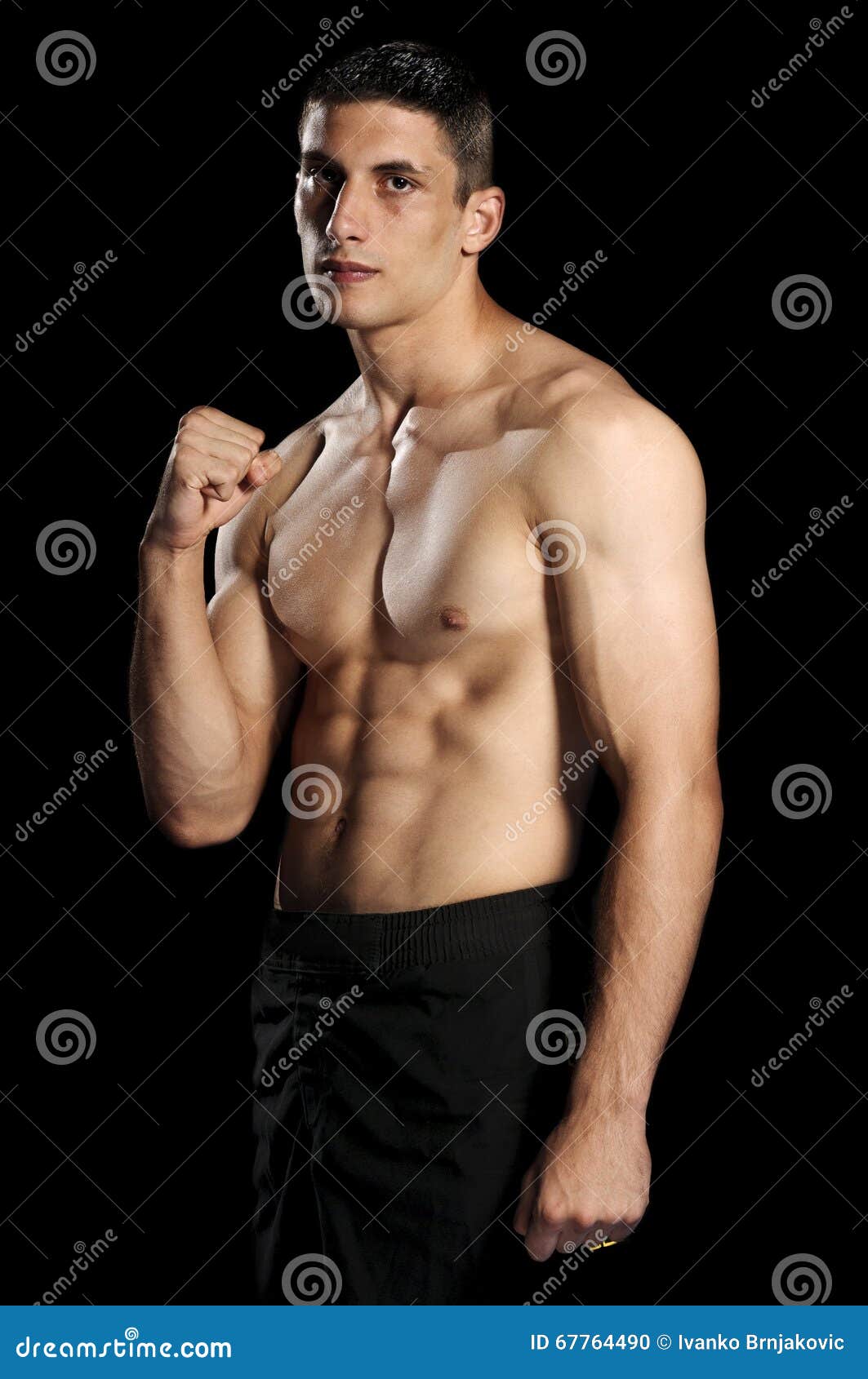 The Fighter stock photo. Image of sports, adult, males - 67764490