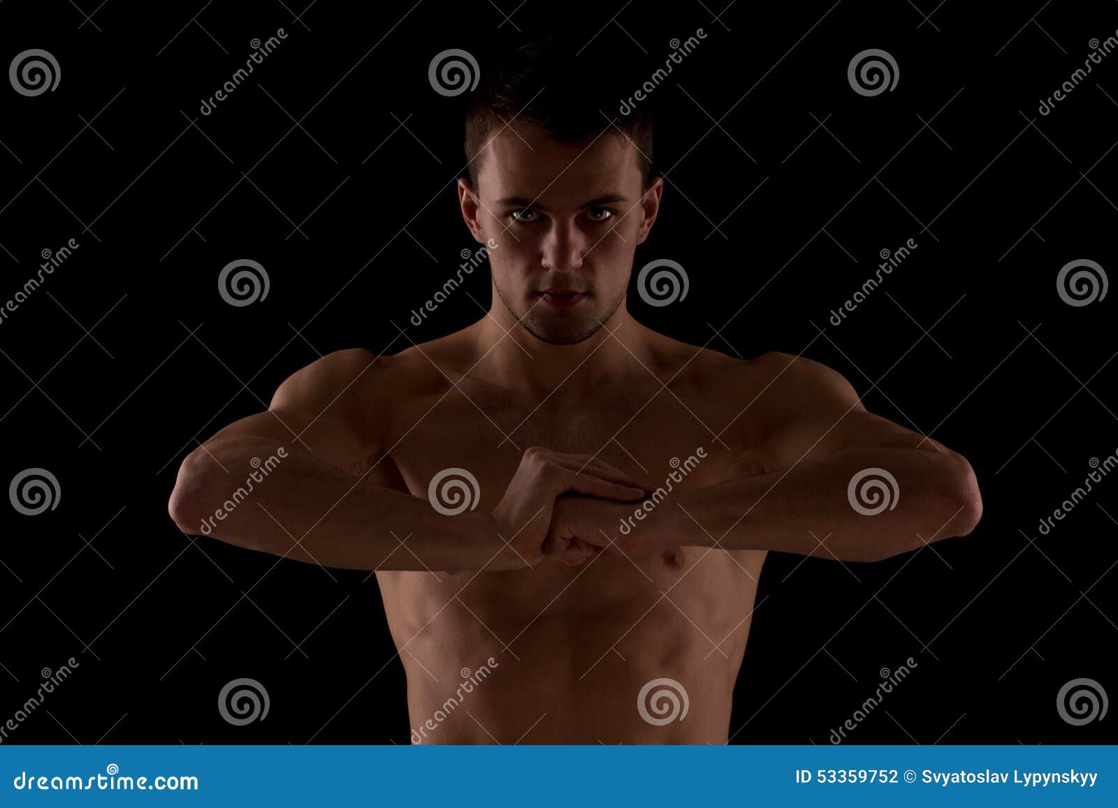 Fighter stock photo. Image of boxing, caucasian, handsome - 53359752