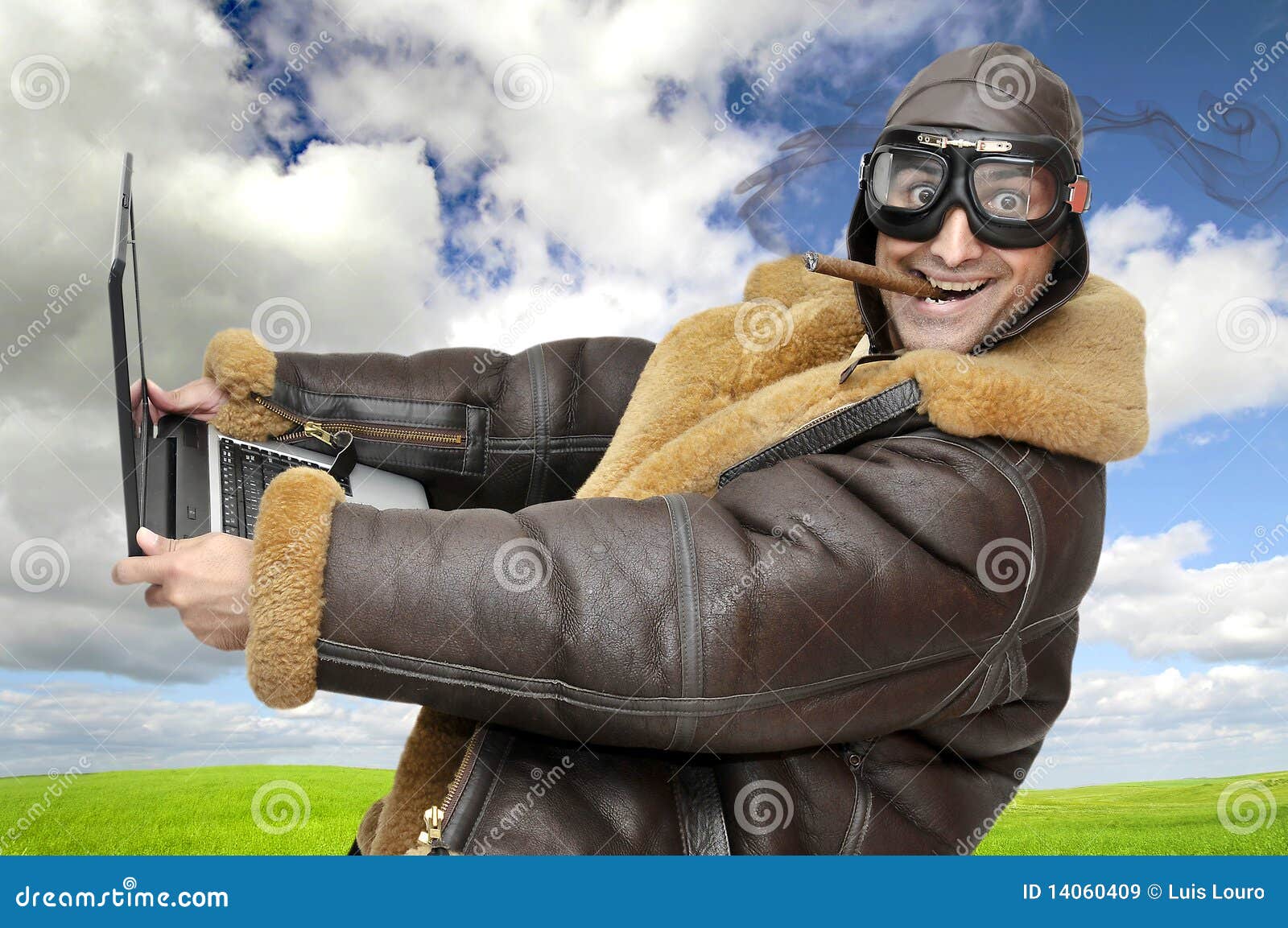 Fighter pilot stock image. Image of adventure, combat - 14060409