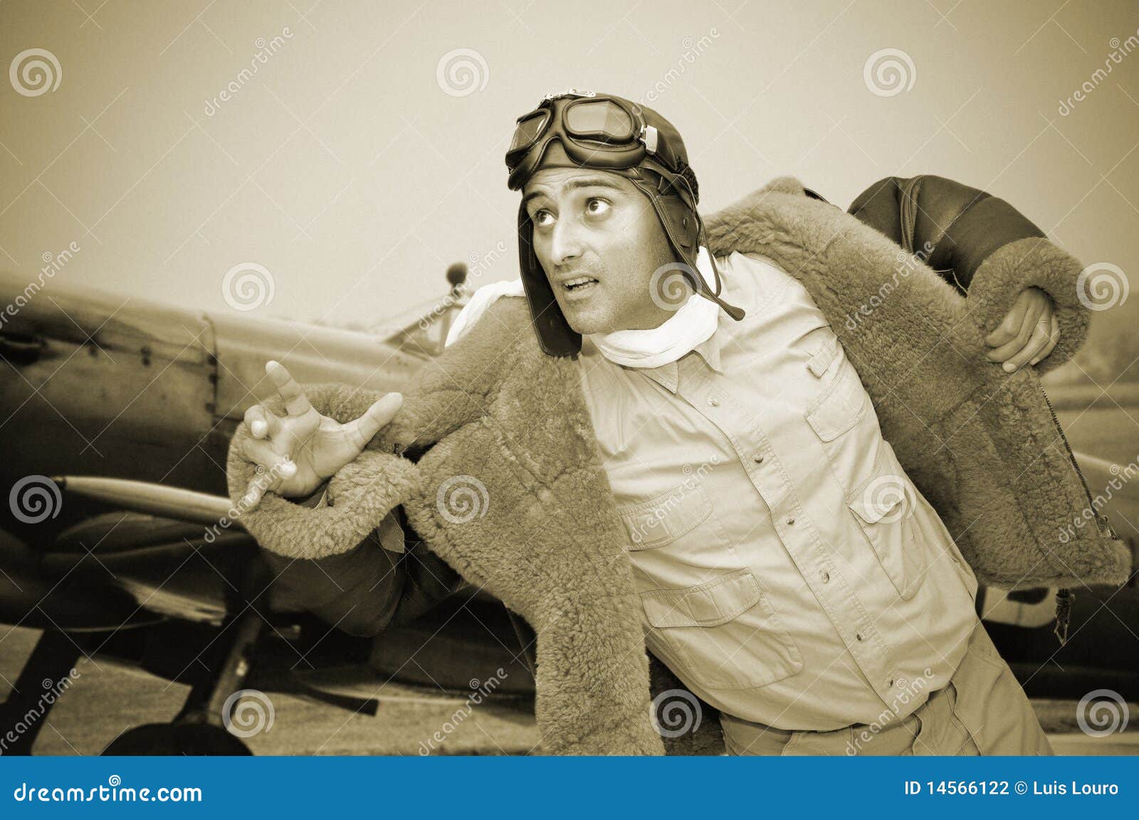 Fighter pilot stock photo. Image of aircraft, aeronautical - 14566122