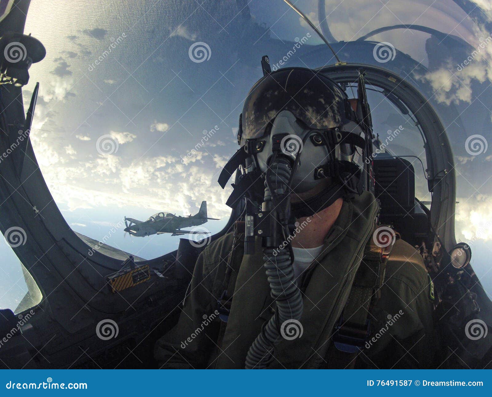 Fighter Pilot editorial photography. Image of fighter - 76491587