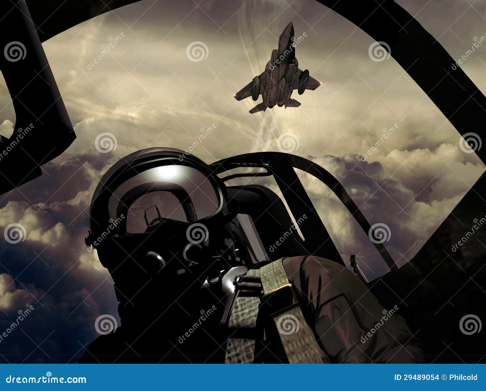 Fighter pilots stock illustration. Illustration of seat - 29489054