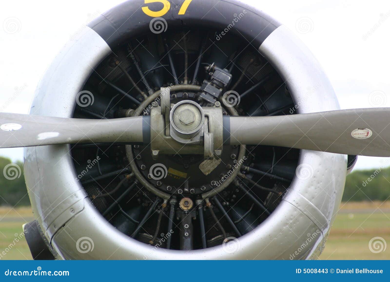 Fighter Plane Engine stock image. Image of ready, harvard - 5008443