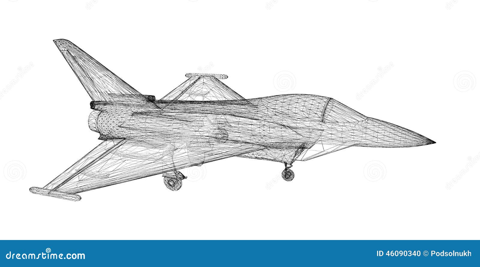 Fighter Plane stock photo. Image of fighter, aerospace - 46090340