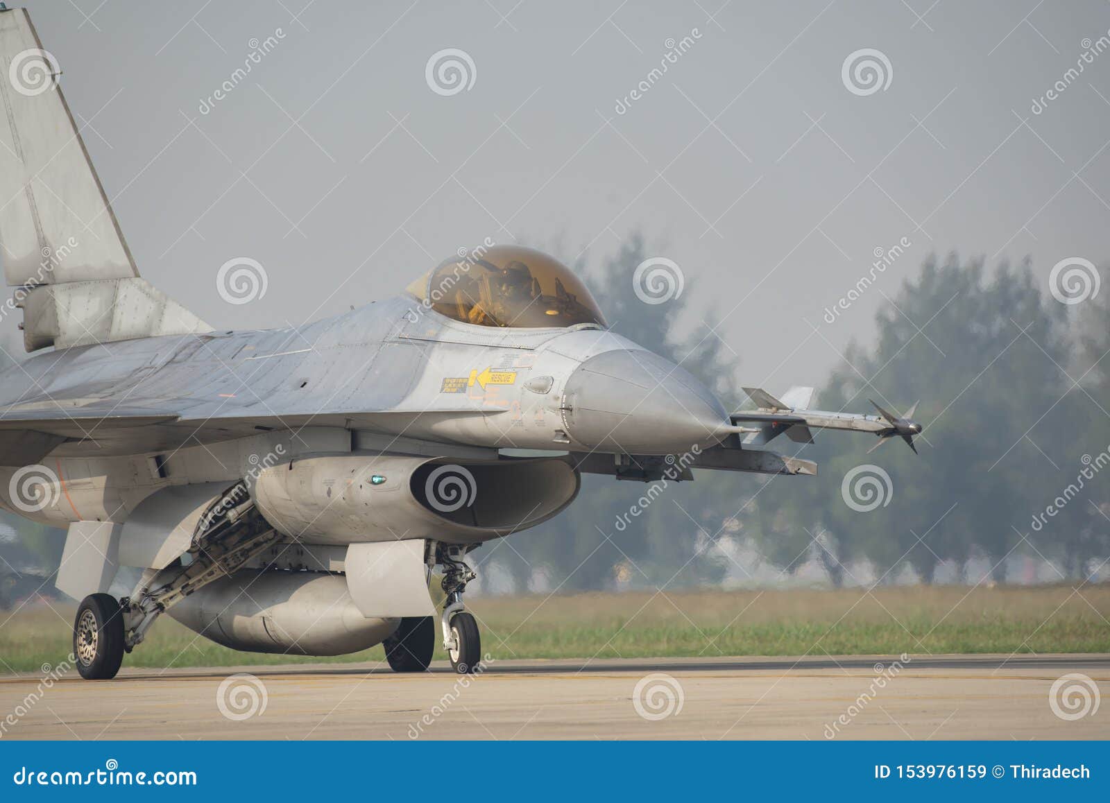 The Fighter Plane is Running Up Editorial Stock Image - Image of ...