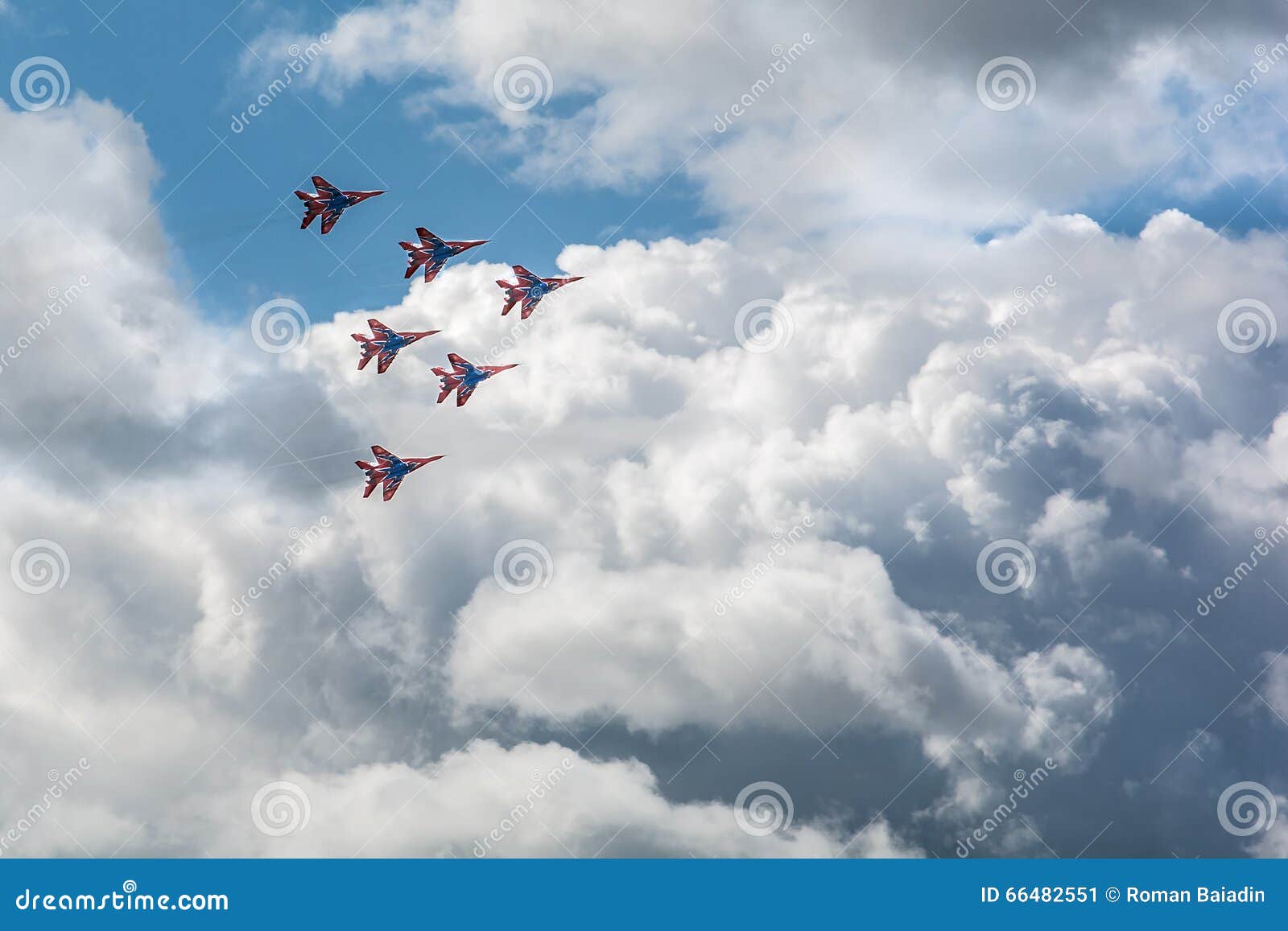 Flying Triangle Flock Of Migratory Birds Stock Image | CartoonDealer ...