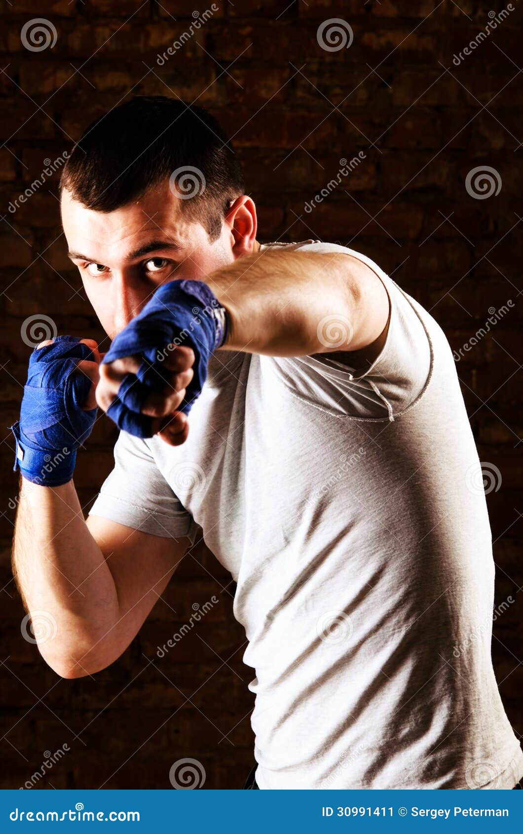 Fighter stock image. Image of battle, fighter, muscular - 30991411