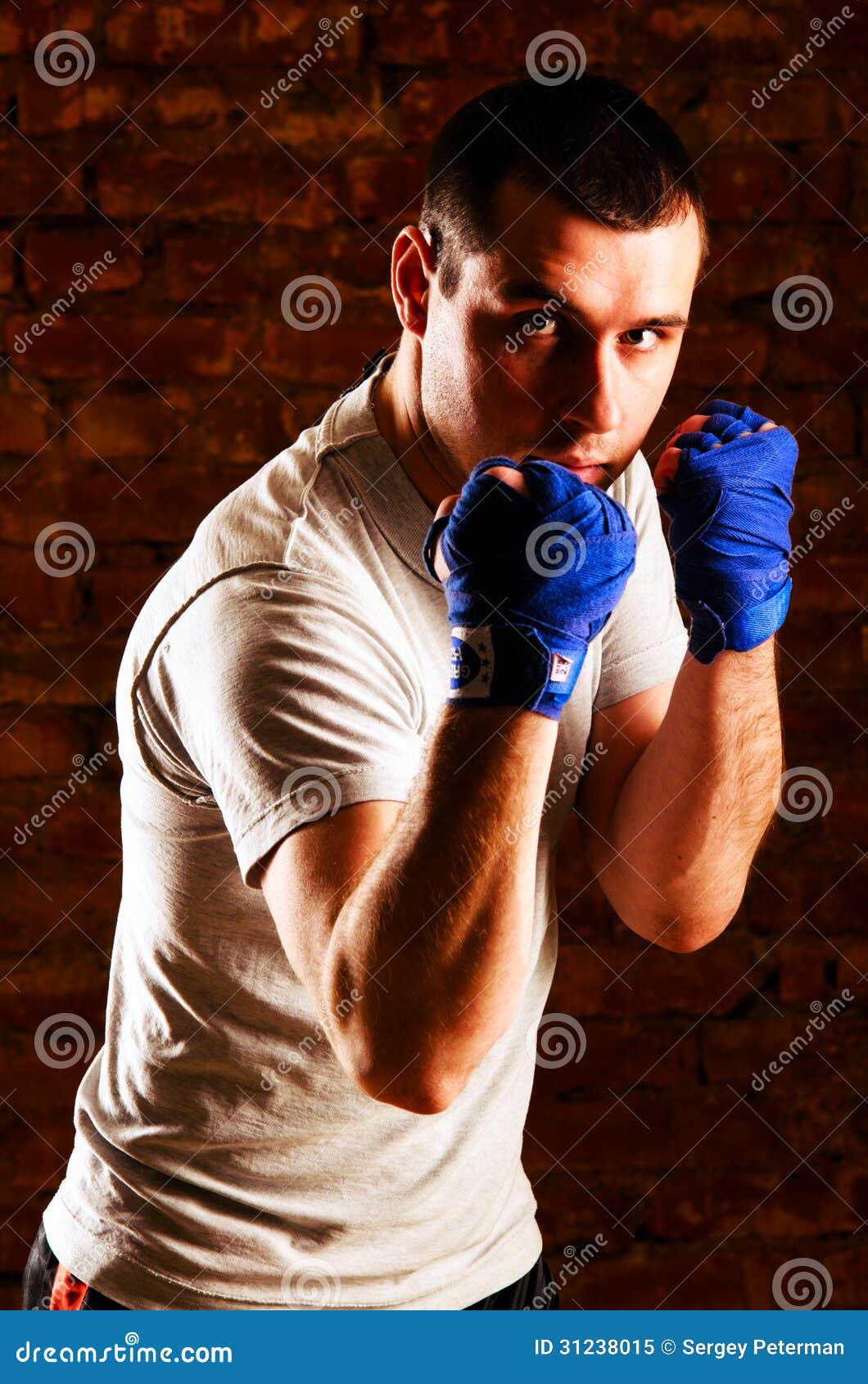 Fighter stock image. Image of anger, aggression, fist - 31238015