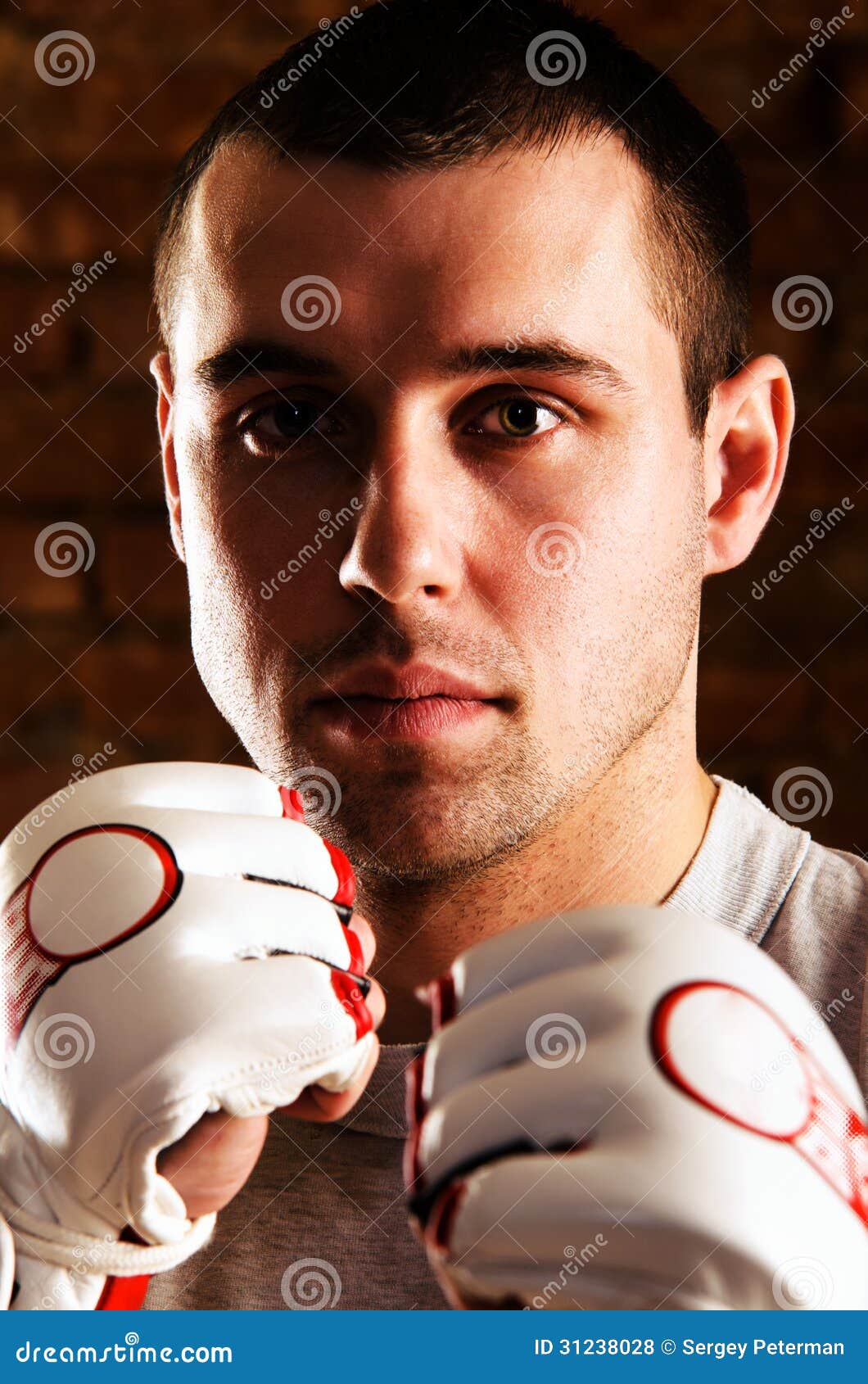 Fighter stock photo. Image of male, anger, people, athlete - 31238028