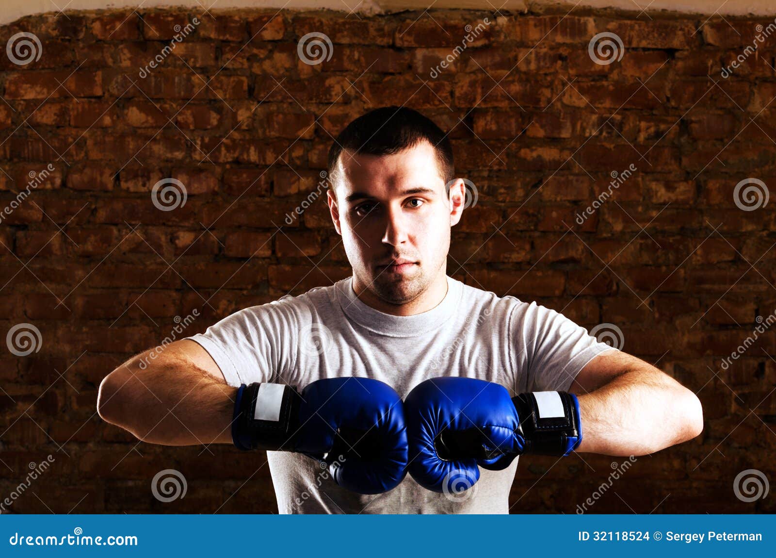 Fighter stock photo. Image of aggressive, fight, boxer - 32118524