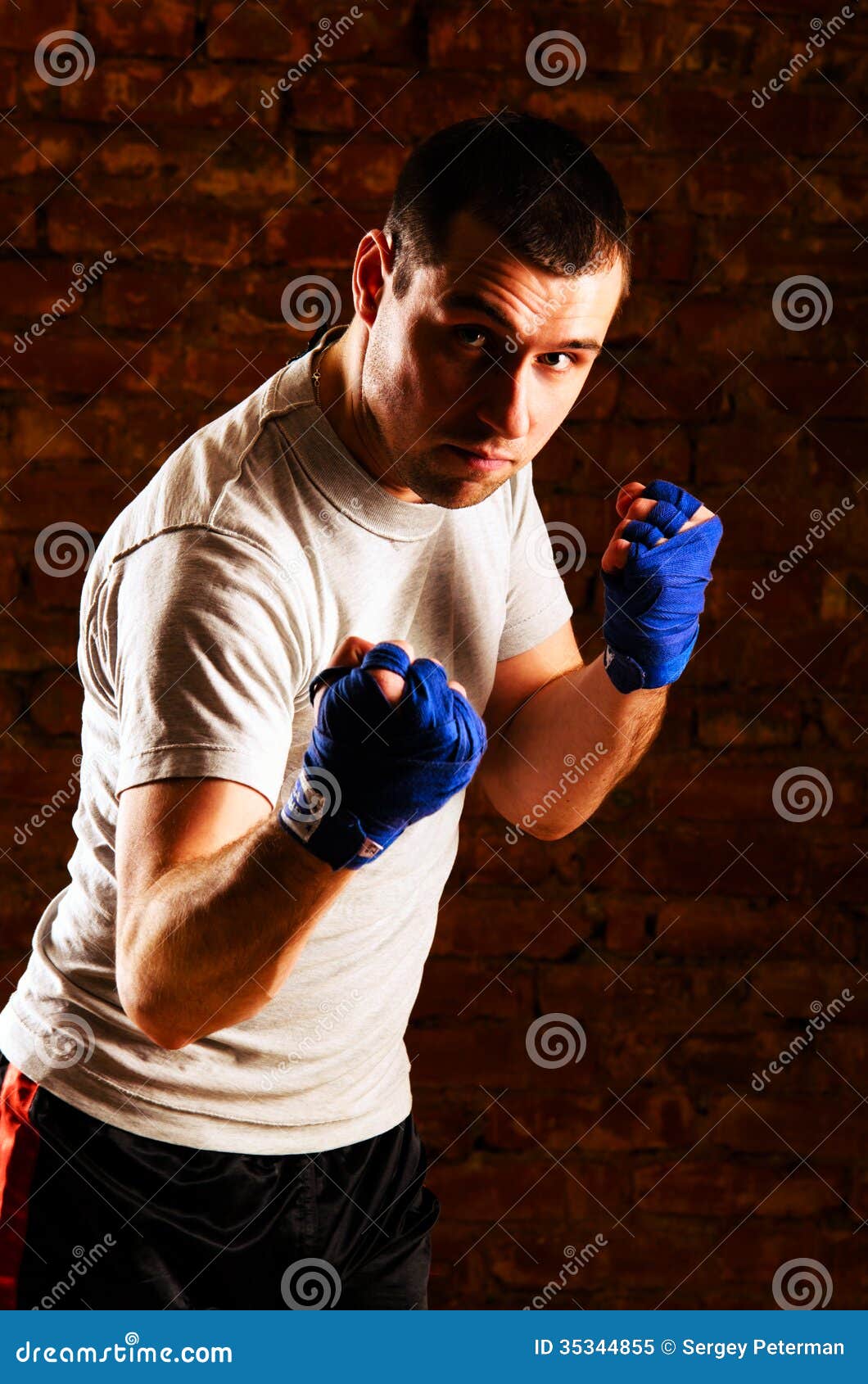Fighter stock image. Image of aggression, arts, close - 35344855