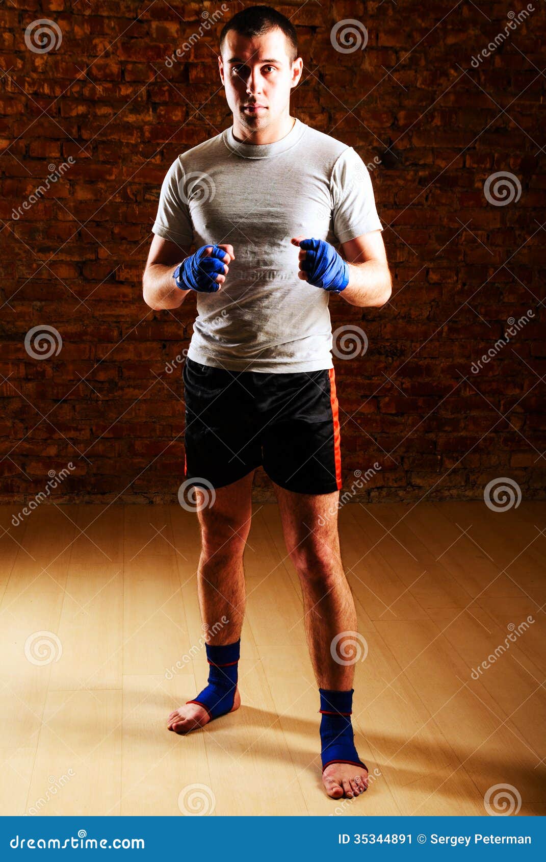 Fighter stock image. Image of gloves, fighter, martial - 35344891