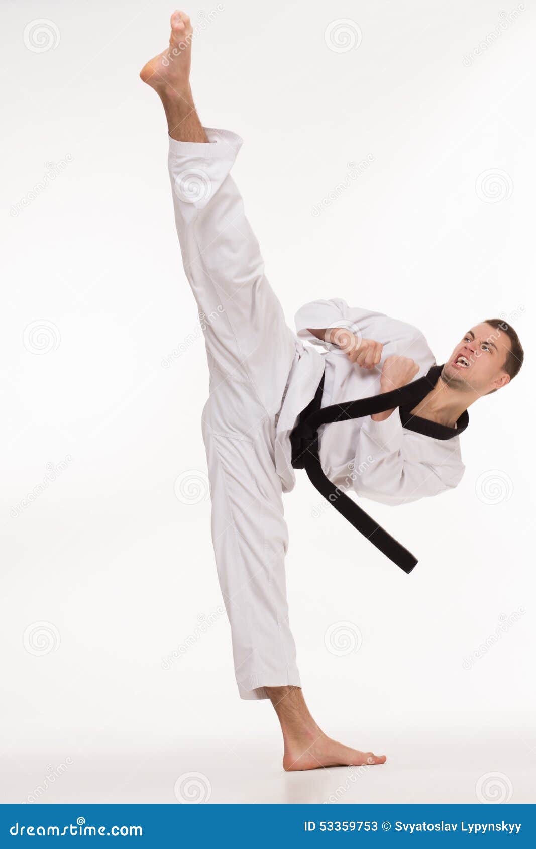 Fighter stock image. Image of athlete, background, kickboxing - 53359753