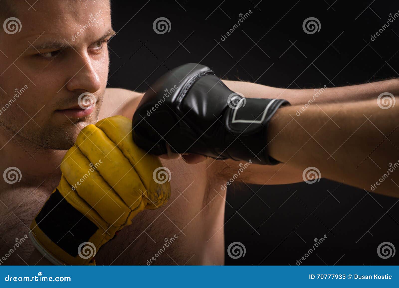 Fighter training MMA stock image. Image of fighting, training - 70777933