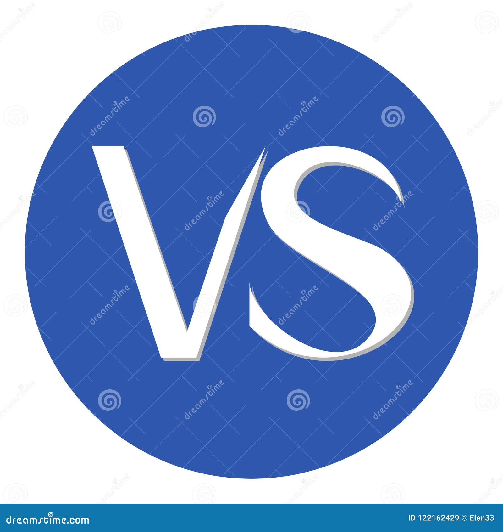 Fighter versus in a circle stock vector. Illustration of graphic ...