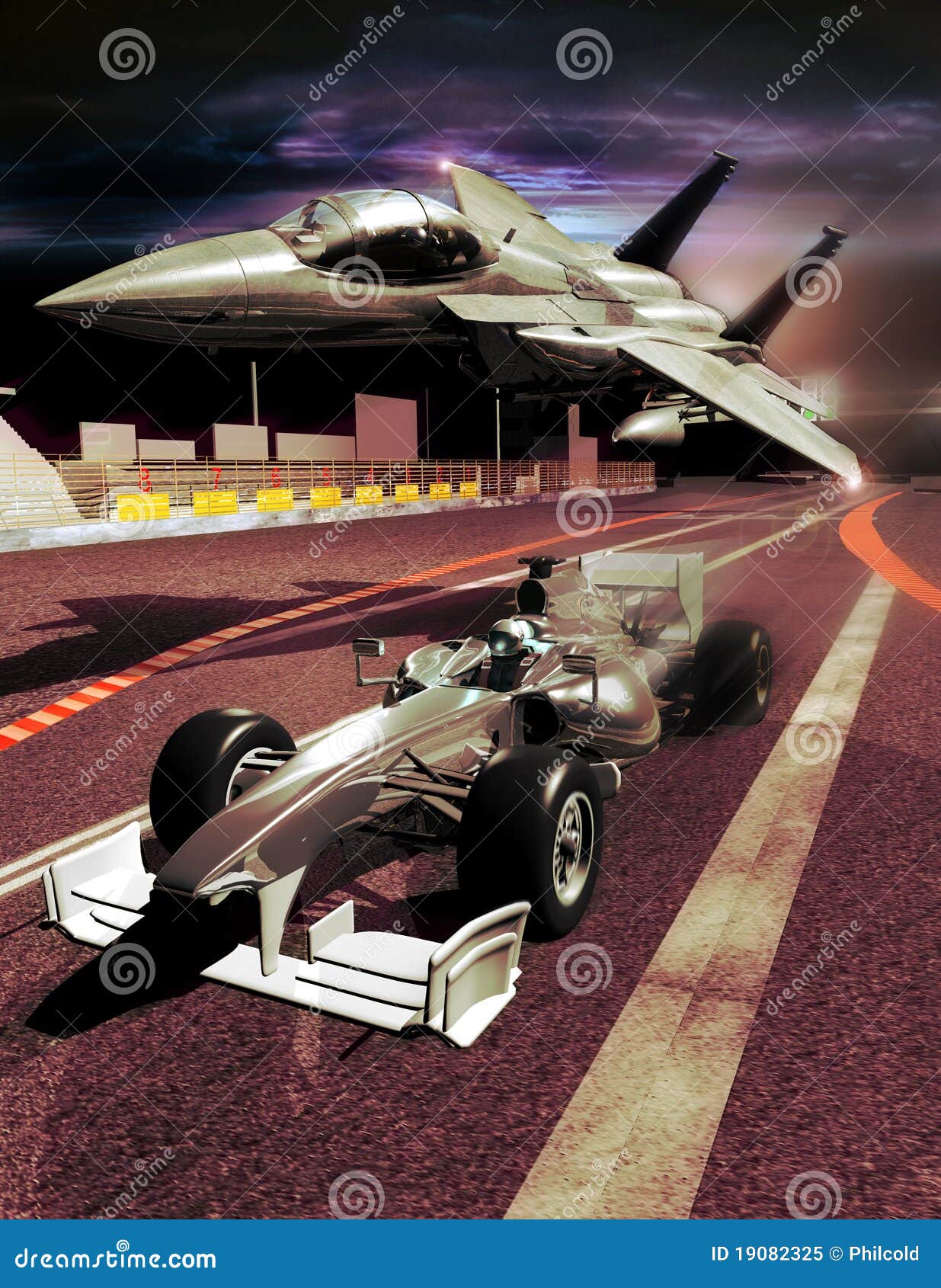 Fighter Versus Screen With Blank Octagonal Frames. Vector Illustration ...