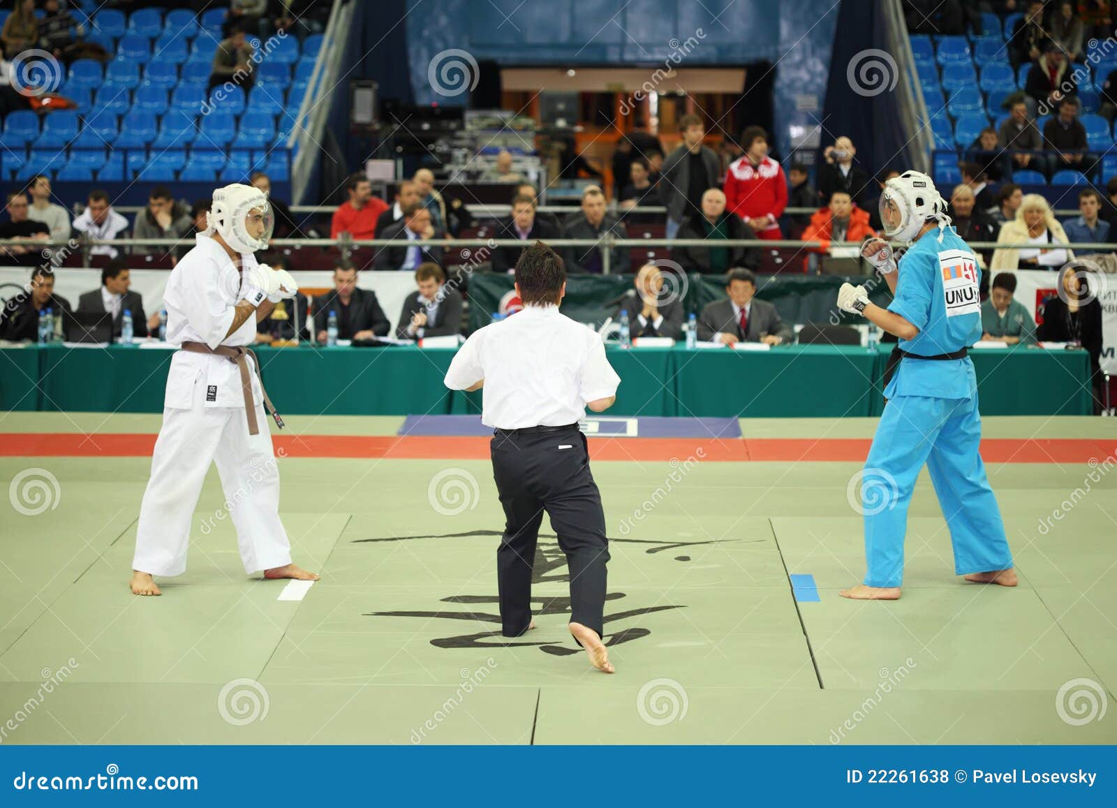 Fighters Prepare for Battle at World Cup 2011 KUDO Editorial Stock ...