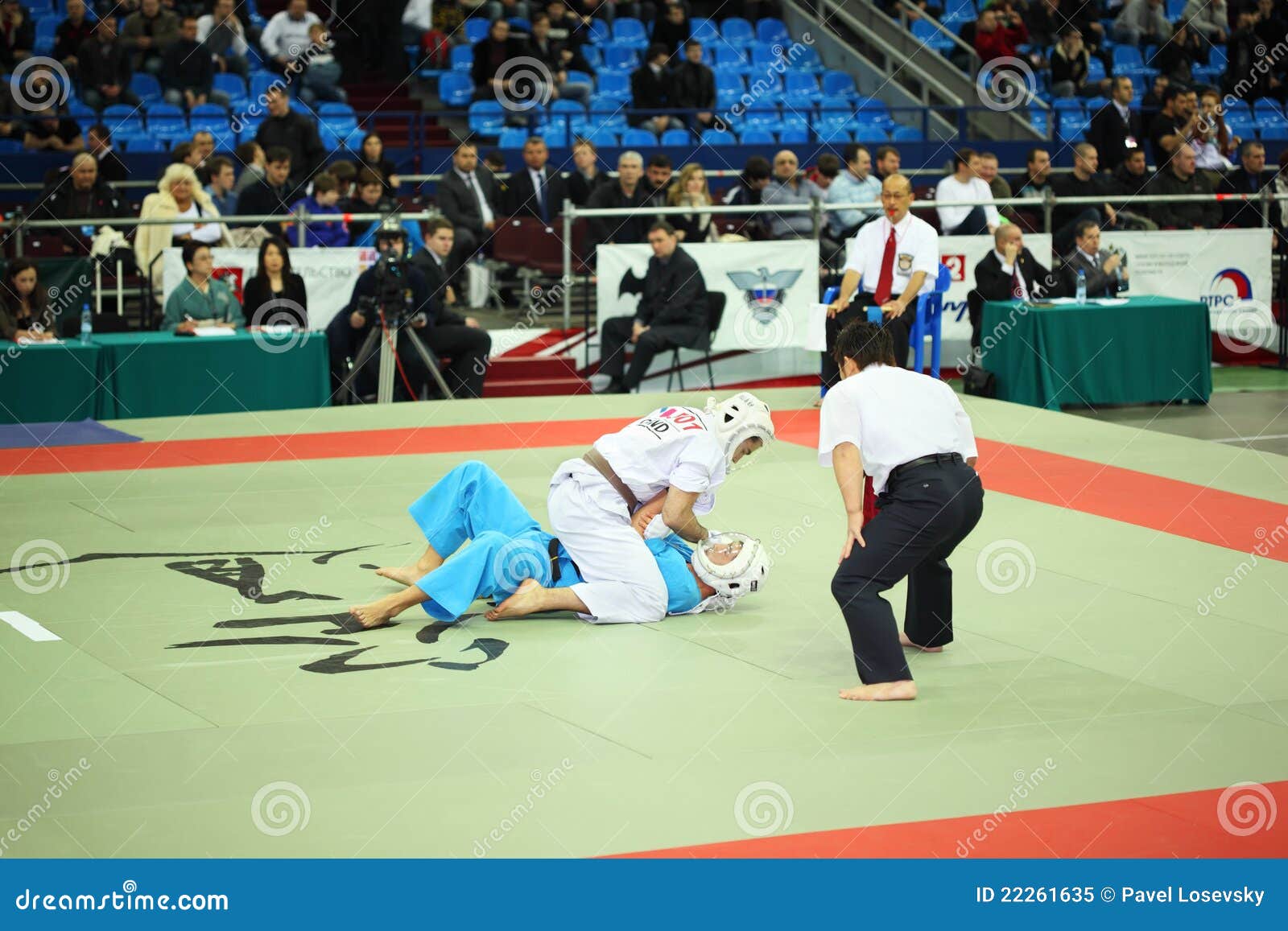 Fighters Struggling at World Cup 2011 KUDO Editorial Image - Image of ...