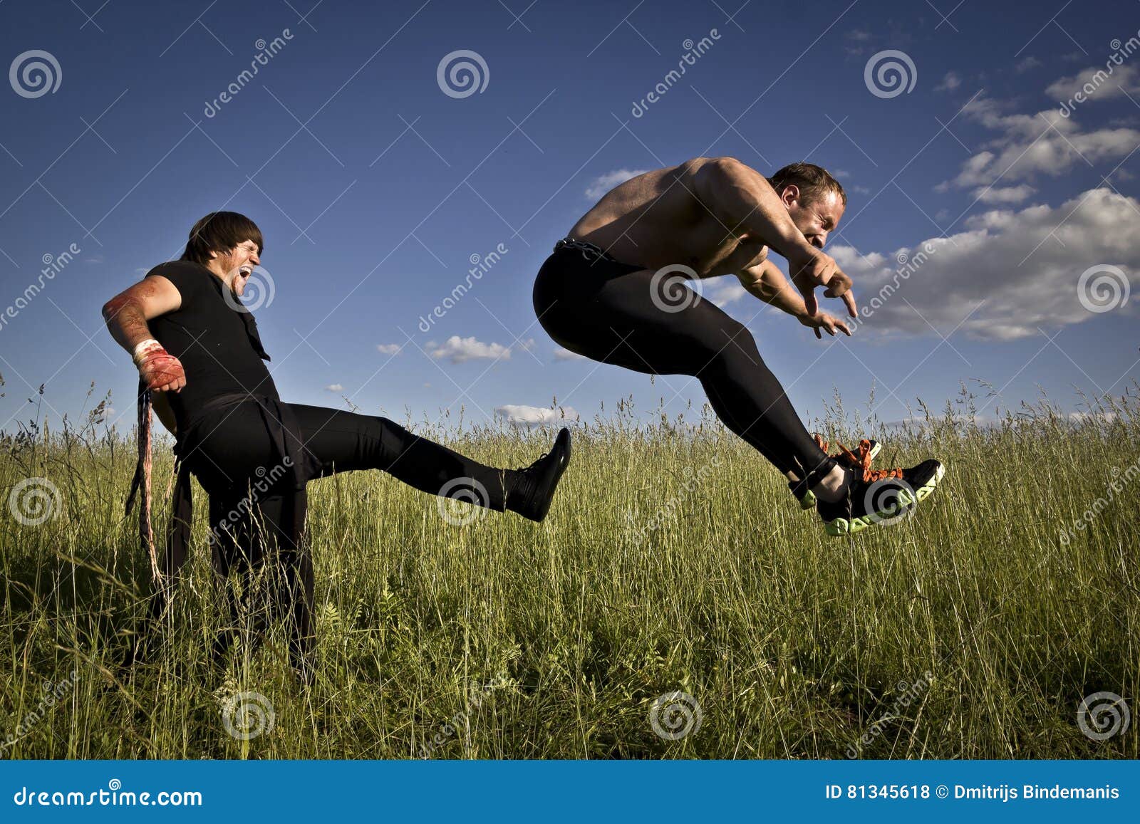 Fighting action stock photo. Image of lifestyle, boxing - 81345618