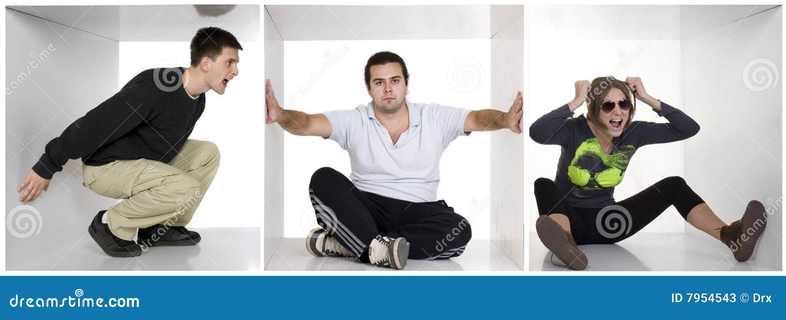 Fighting and Arguing People Stock Image - Image of expressive, model ...